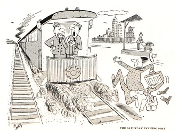 Cartoons: Train ’Toons | The Saturday Evening Post