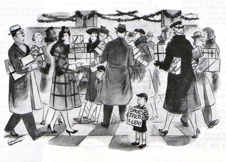 Vintage Christmas Cartoons | The Saturday Evening Post