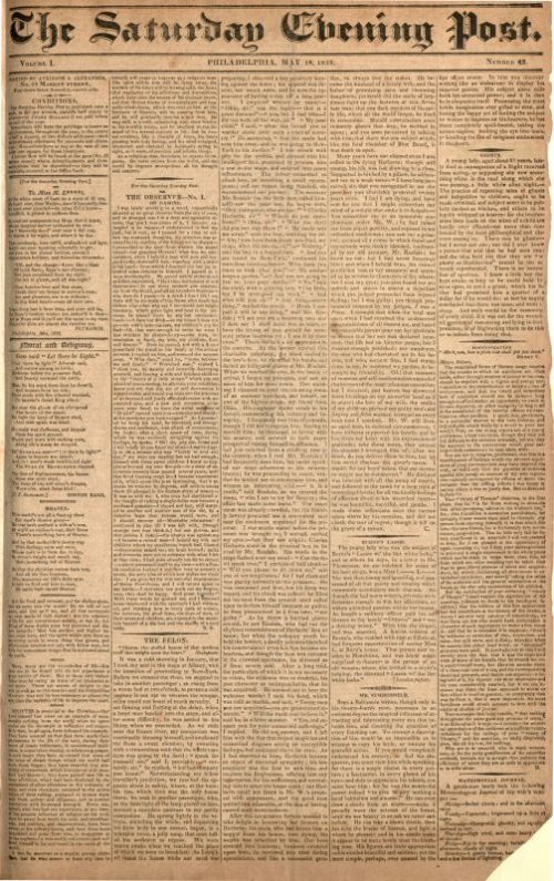May 18, 1822 Archives | The Saturday Evening Post