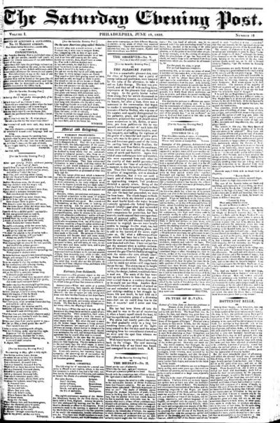 June 15, 1822 Archives | The Saturday Evening Post