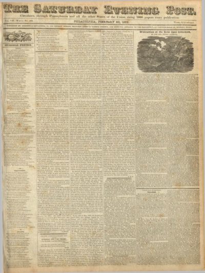 February 23, 1828 Archives | The Saturday Evening Post