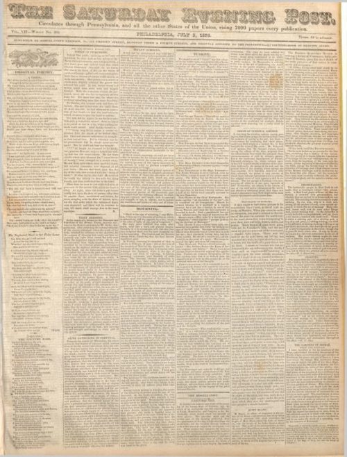 July 5, 1828 Archives | The Saturday Evening Post