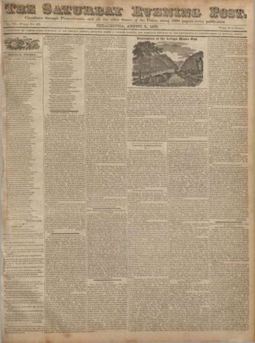 August 2, 1828 Archives | The Saturday Evening Post