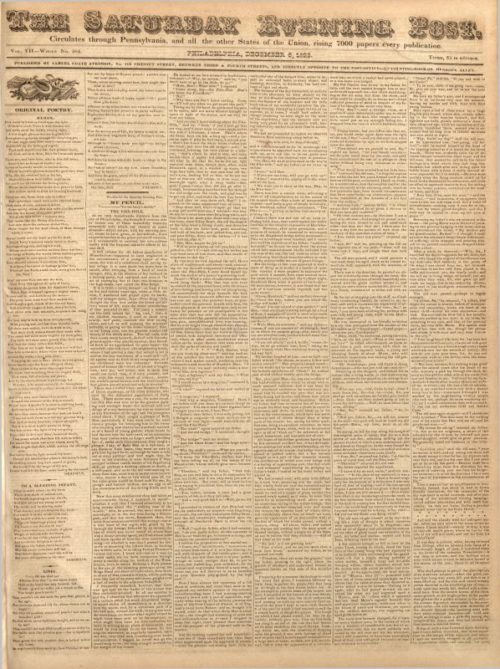 December 6, 1828 Archives | The Saturday Evening Post