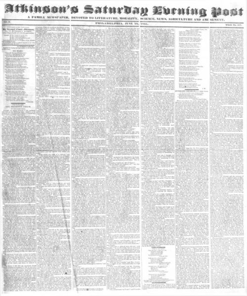 June 25, 1831 Archives | The Saturday Evening Post