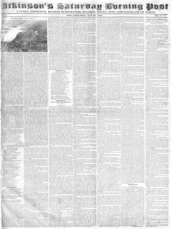 May 30, 1835 | The Saturday Evening Post