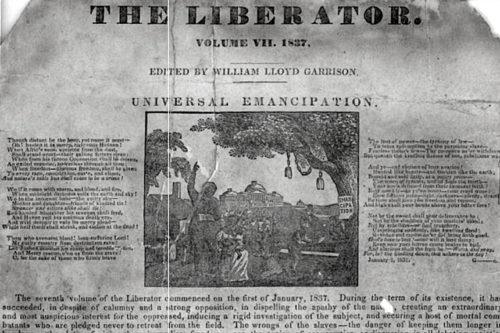 Considering History: William Lloyd Garrison — An Activist Ahead of His ...