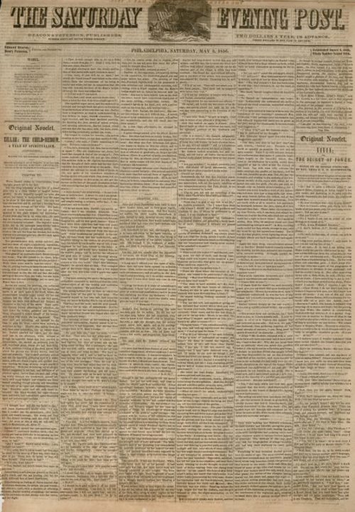 May 3, 1856 Archives | The Saturday Evening Post