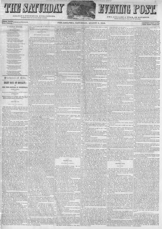 August 9, 1856 Archives | The Saturday Evening Post