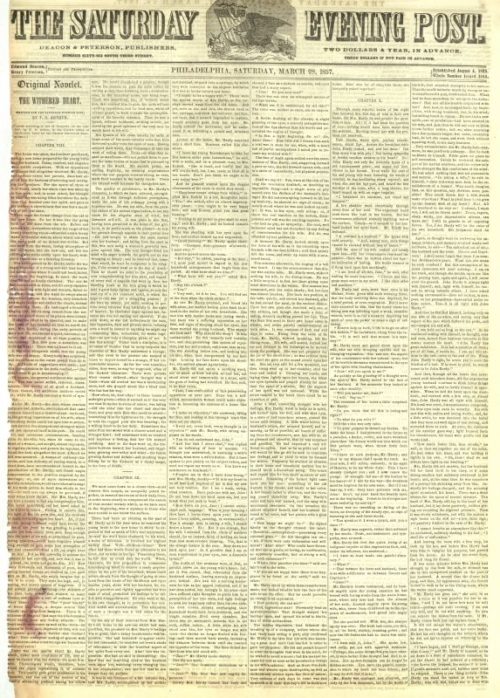 March 28, 1857 Archives | The Saturday Evening Post