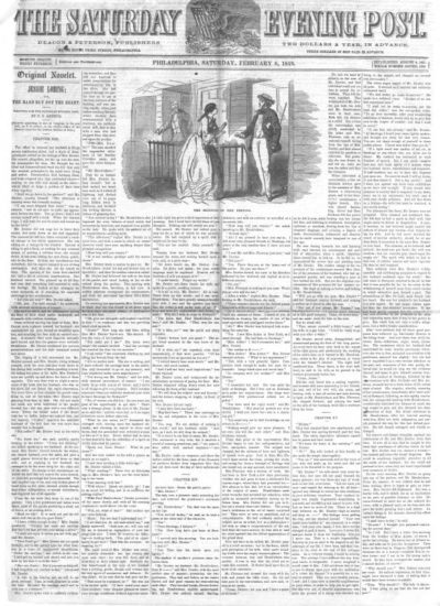 February 6, 1858 Archives | The Saturday Evening Post