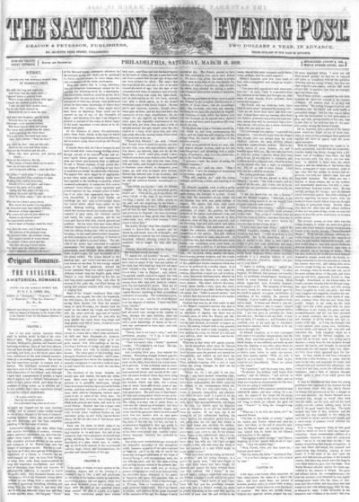 March 19, 1859 Archives | The Saturday Evening Post