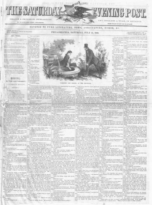 July 21, 1860 Archives | The Saturday Evening Post