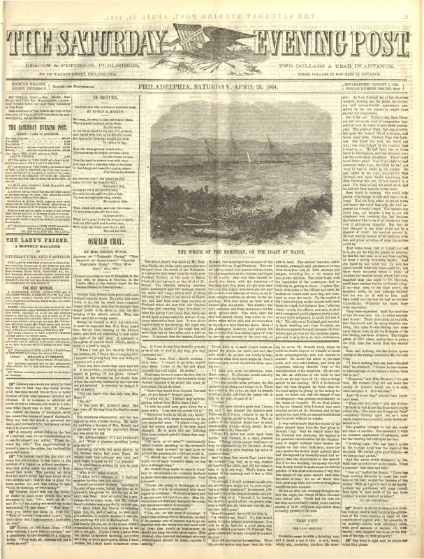 April 23, 1864 | The Saturday Evening Post