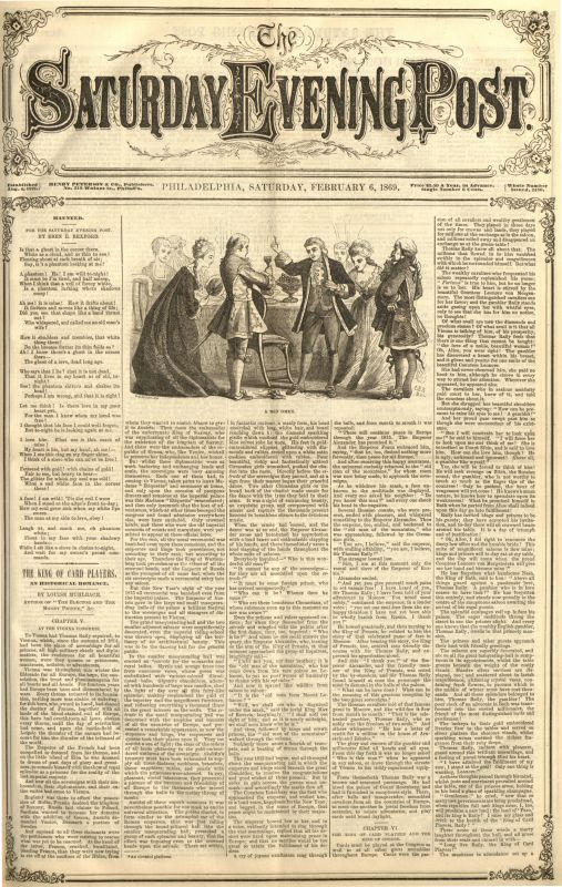 February 6, 1869 | The Saturday Evening Post