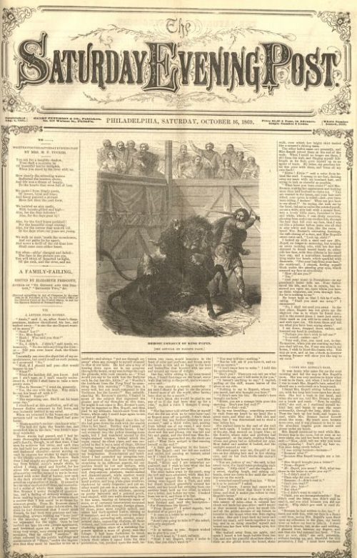 October 16, 1869 | The Saturday Evening Post
