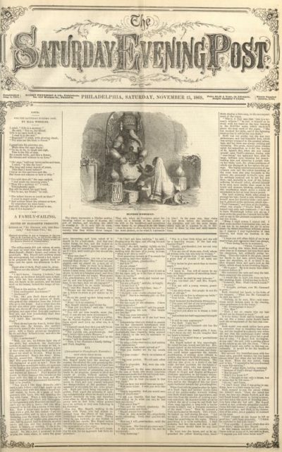 November 13, 1869 Archives | The Saturday Evening Post