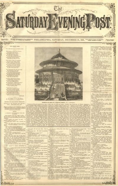 December 25, 1869 Archives | The Saturday Evening Post