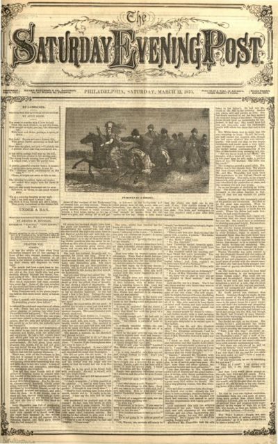 March 12, 1870 Archives | The Saturday Evening Post