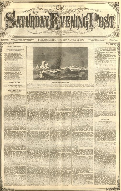 July 16, 1870 Archives | The Saturday Evening Post