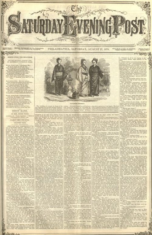 August 27, 1870 Archives | The Saturday Evening Post