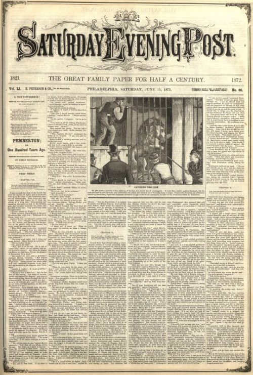 June 15, 1872 | The Saturday Evening Post
