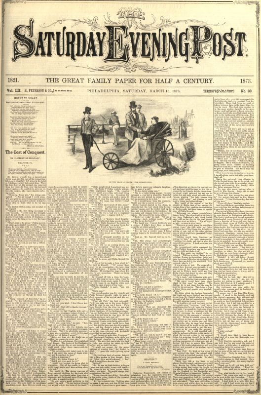 March 15, 1873 Archives | The Saturday Evening Post