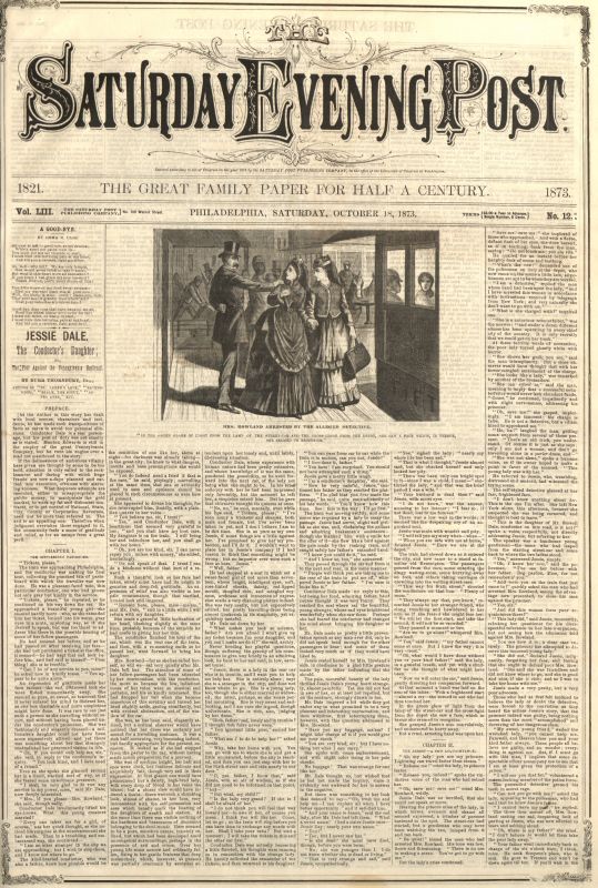 October 18, 1873 | The Saturday Evening Post