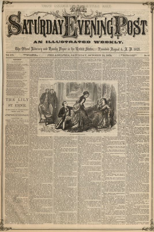 October 14, 1876 | The Saturday Evening Post