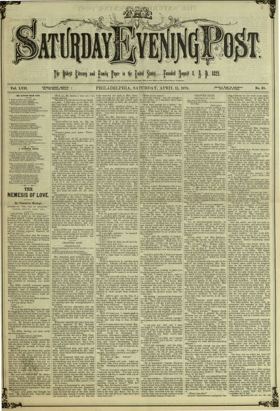 April 13, 1878 | The Saturday Evening Post