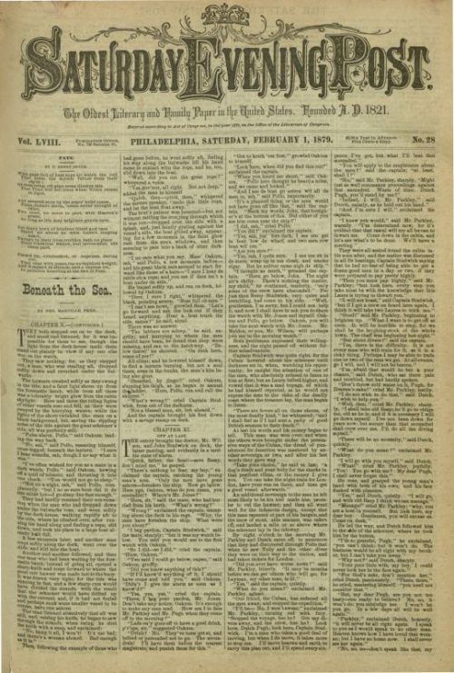 February 1, 1879 | The Saturday Evening Post