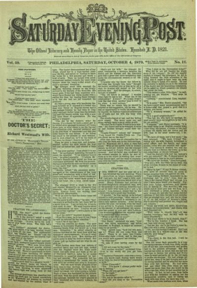 October 4, 1879 Archives | The Saturday Evening Post