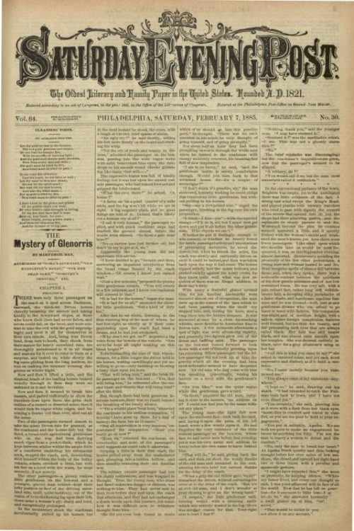 February 7, 1885 Archives | The Saturday Evening Post