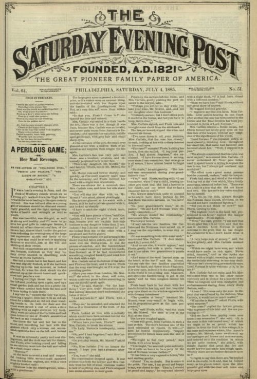 July 4, 1885 Archives | The Saturday Evening Post