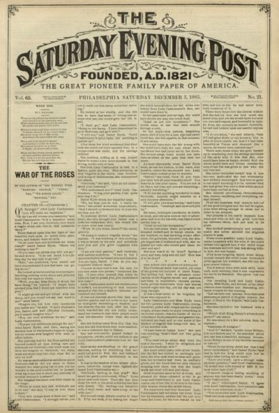 December 5, 1885 | The Saturday Evening Post