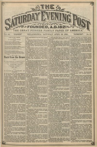 April 20, 1889 Archives | The Saturday Evening Post