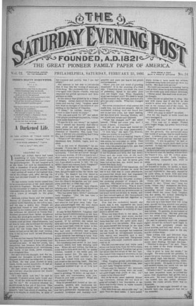 February 25, 1893 Archives | The Saturday Evening Post