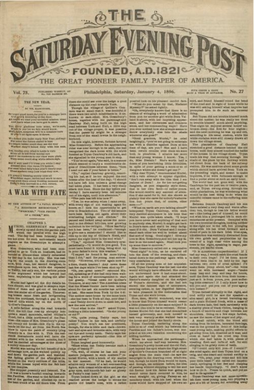 January 4, 1896 Archives | The Saturday Evening Post