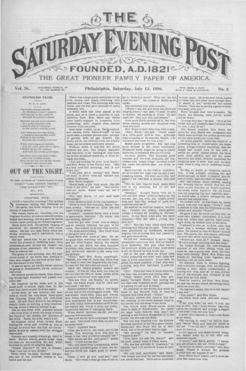 July 18, 1896 Archives | The Saturday Evening Post