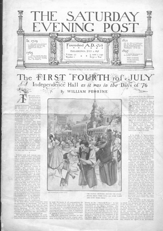 July 2, 1898 Archives | The Saturday Evening Post