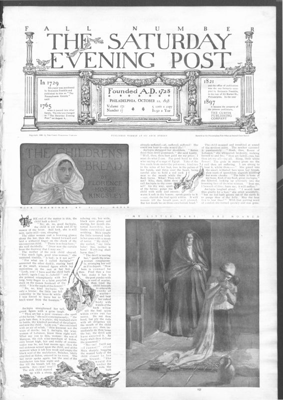October 22, 1898 | The Saturday Evening Post