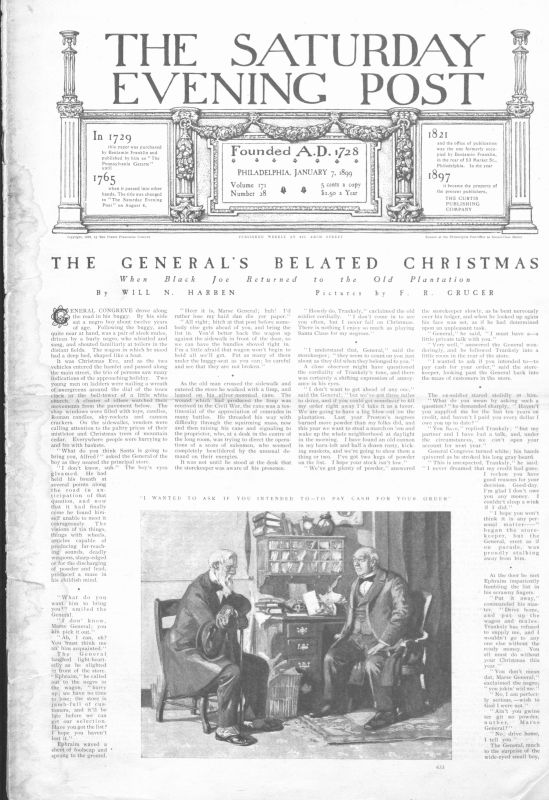 January 7, 1899 | The Saturday Evening Post