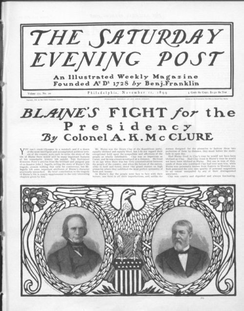 November 11, 1899 Archives | The Saturday Evening Post