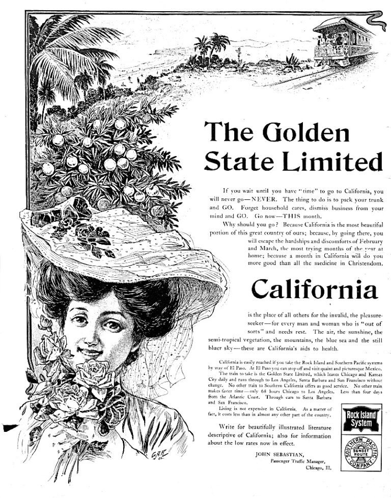 Vintage Ads: See America by Rail | The Saturday Evening Post
