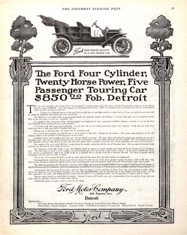 Vintage Auto Ads: Ford | The Saturday Evening Post