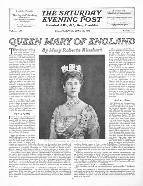 Missing in History: Mystery Maven Mary Roberts Rinehart | The Saturday ...