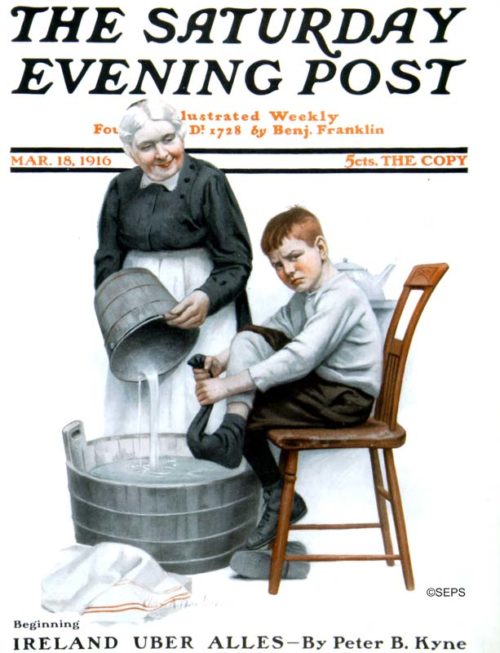 Saturday Night Bath | The Saturday Evening Post