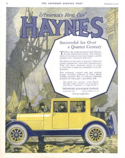 Vintage Automobiles: Remember the Haynes | The Saturday Evening Post