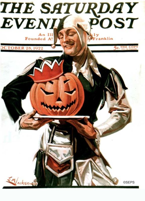 Jester & Pumpkin | The Saturday Evening Post