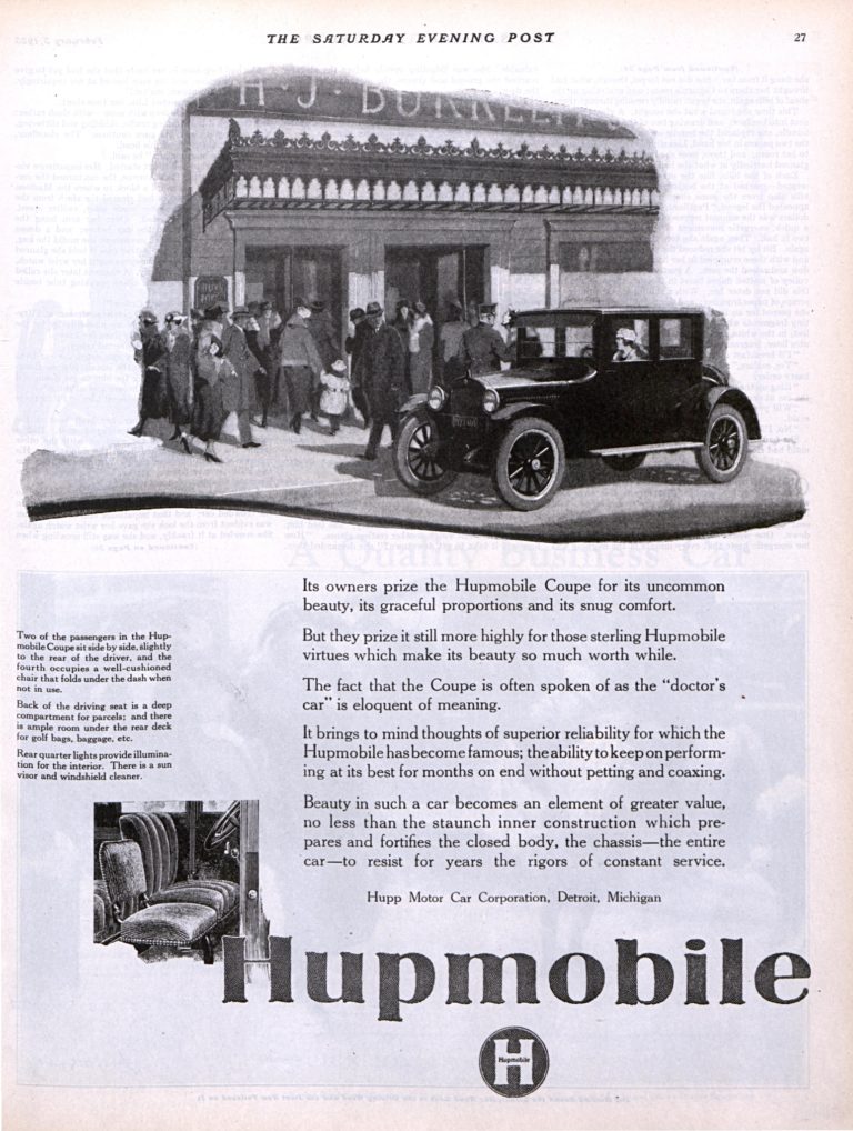 Automobile Ads from 100 Years Ago | The Saturday Evening Post